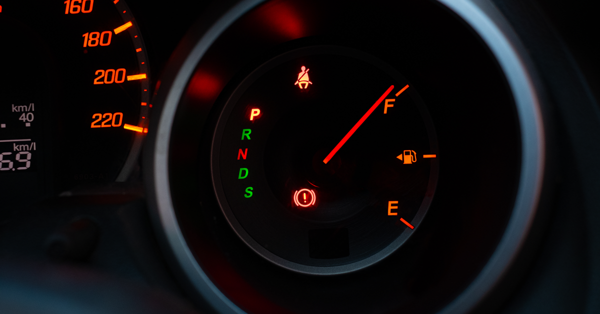 Is Your Parking Light On While The Handbrake Is Released?